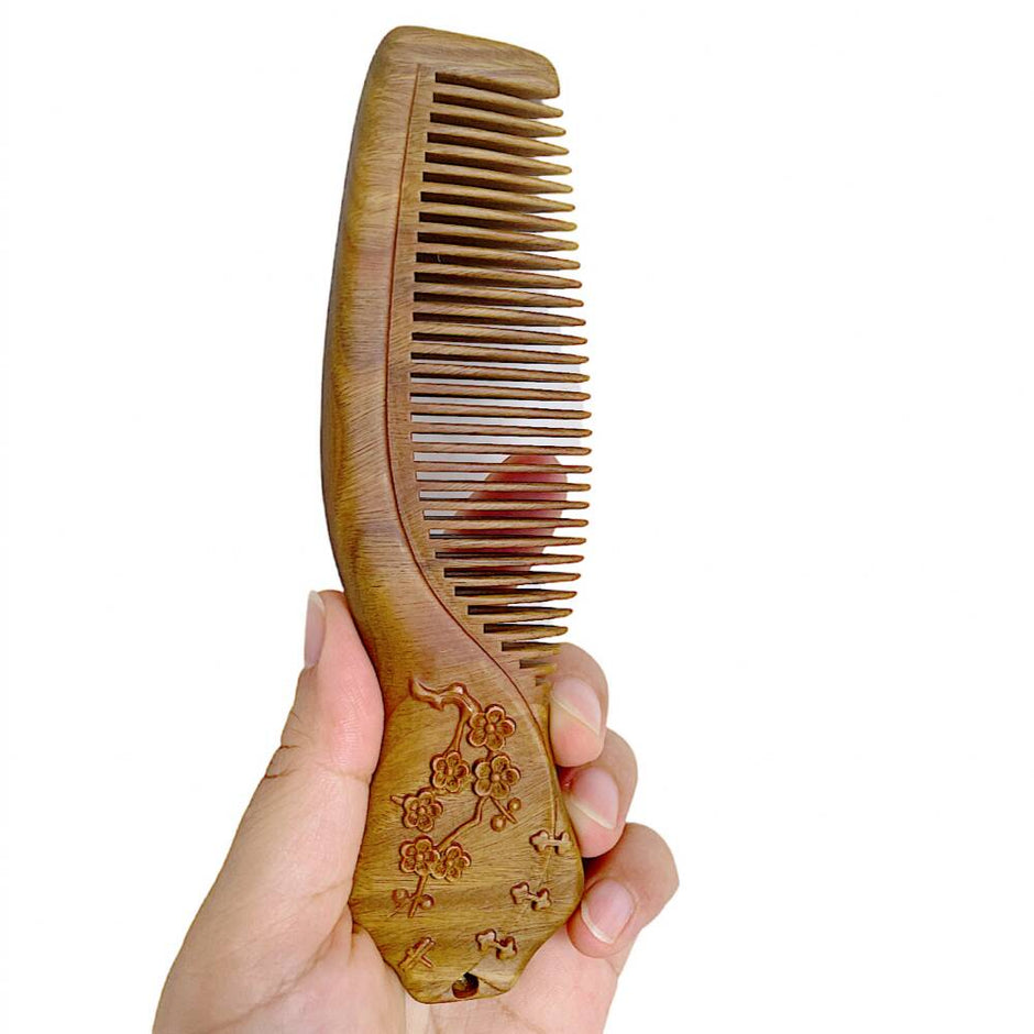 Premium Sandalwood Hair Combs & Brushes – WoodCraft4You